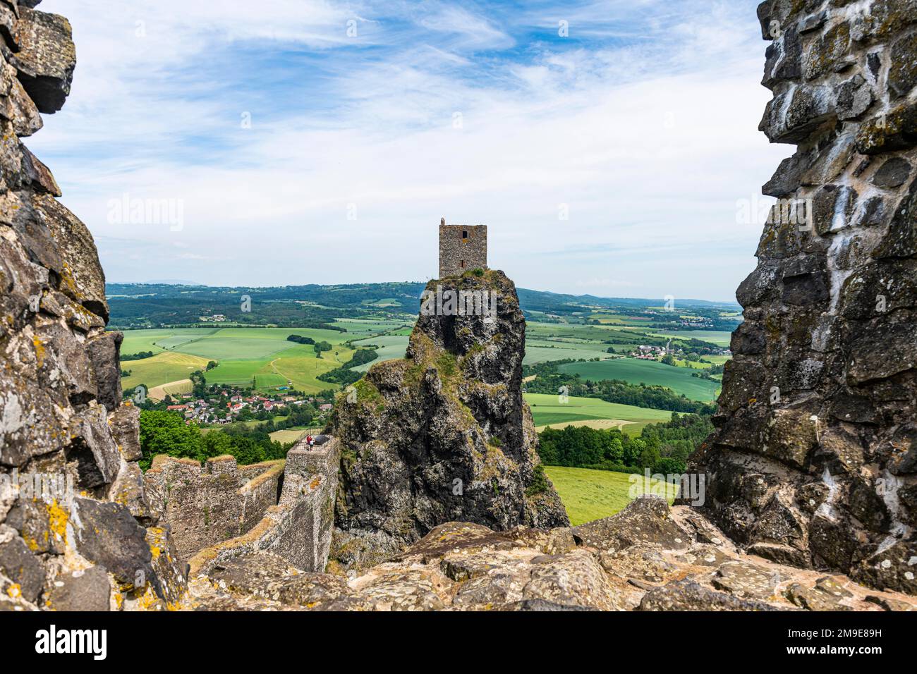 Trosky castle, Bohemian paradise, Czech Republic Stock Photo - Alamy