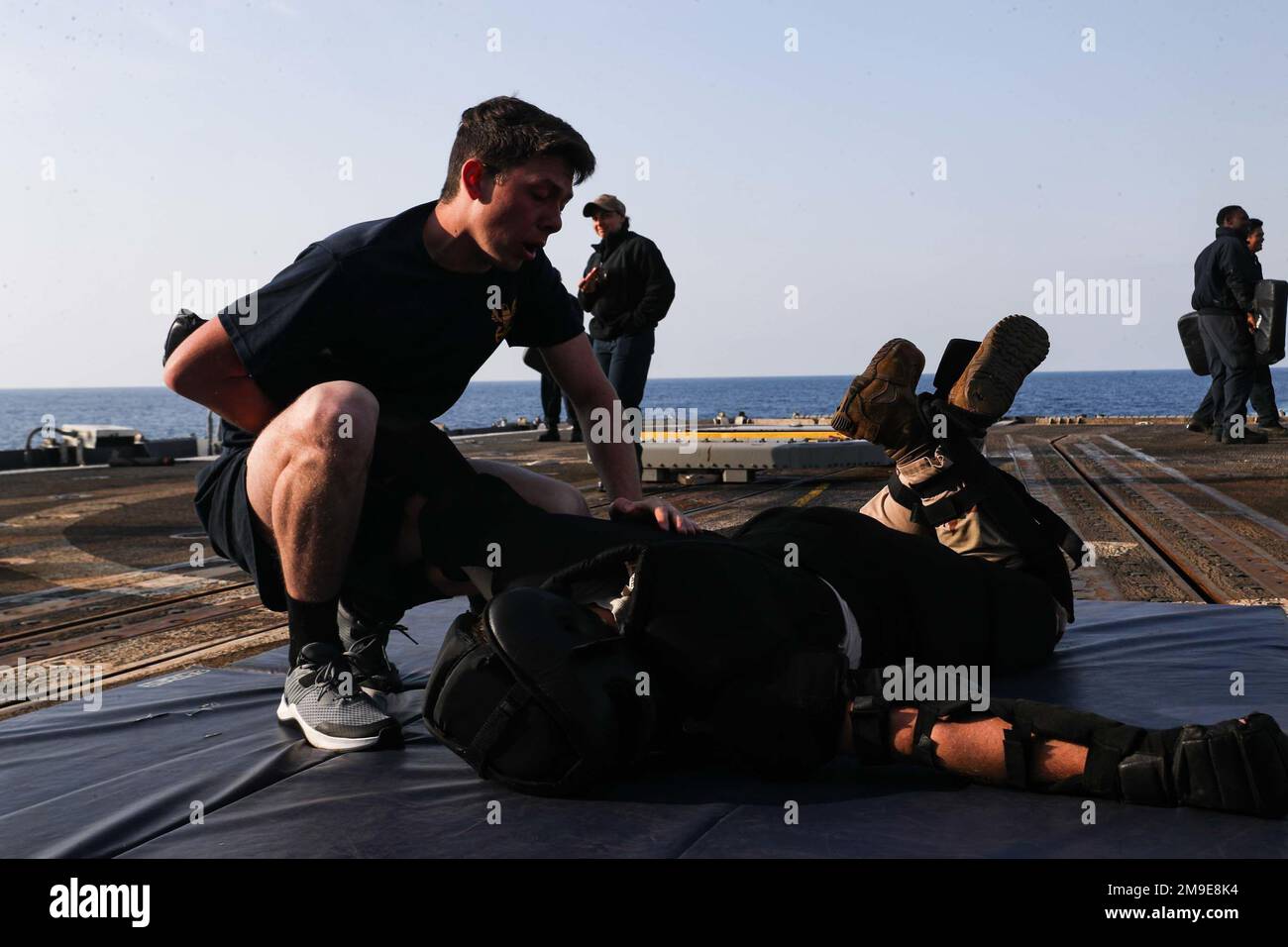 PHILIPPINE SEA (May 19, 2022) Fire Controlman 3rd Class Dalton Merrell ...