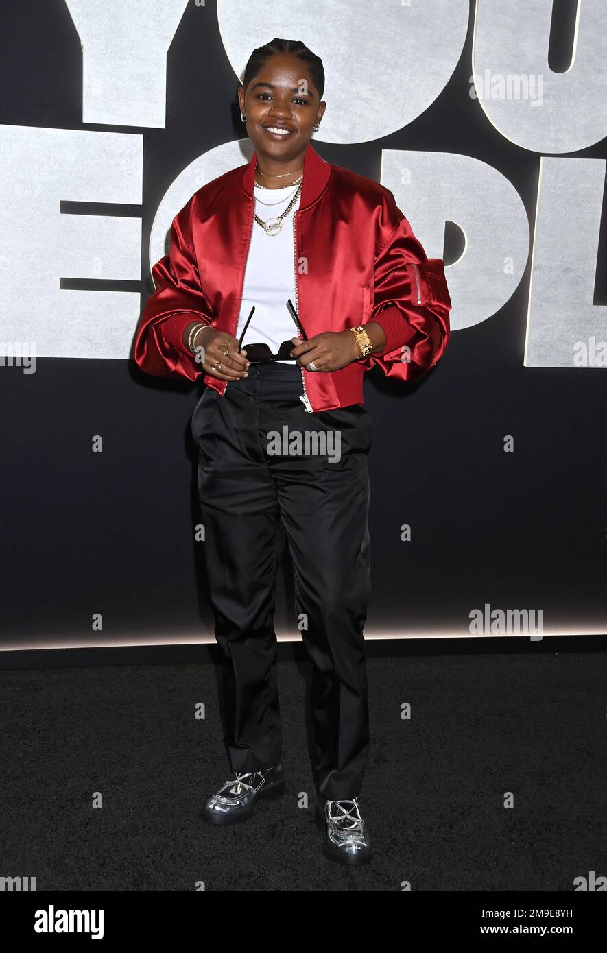 Westwood, USA. 17th Jan, 2023. Bre-Z arriving at Netflix's Los Angeles ...
