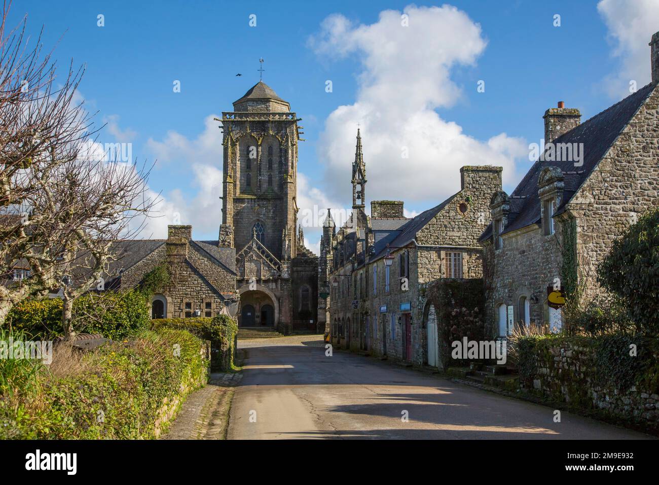Church of Saint-Ronan, Locronan, named one of the most beautiful ...