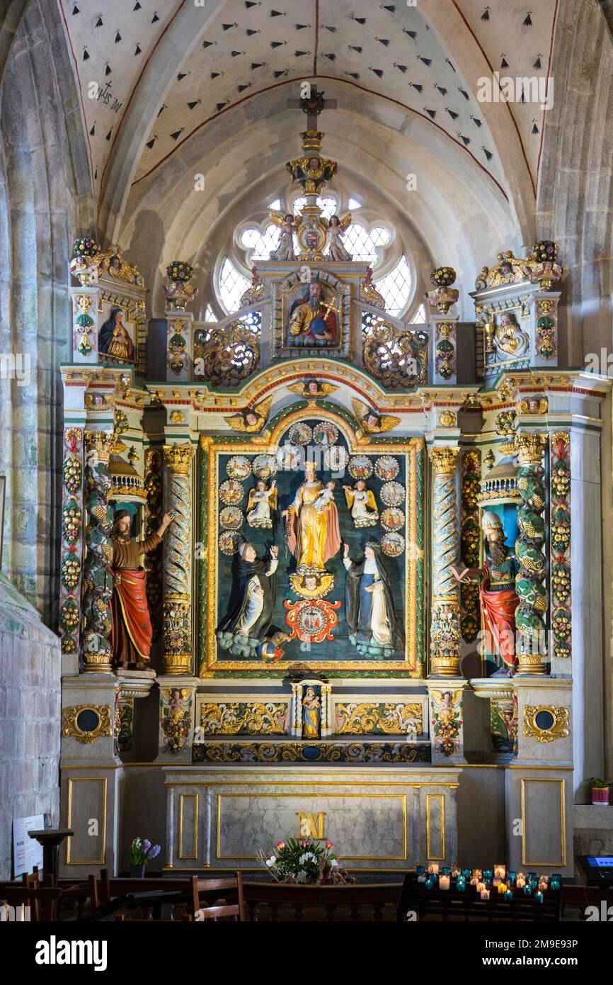 Church of Saint-Ronan, Locronan, named one of the most beautiful ...