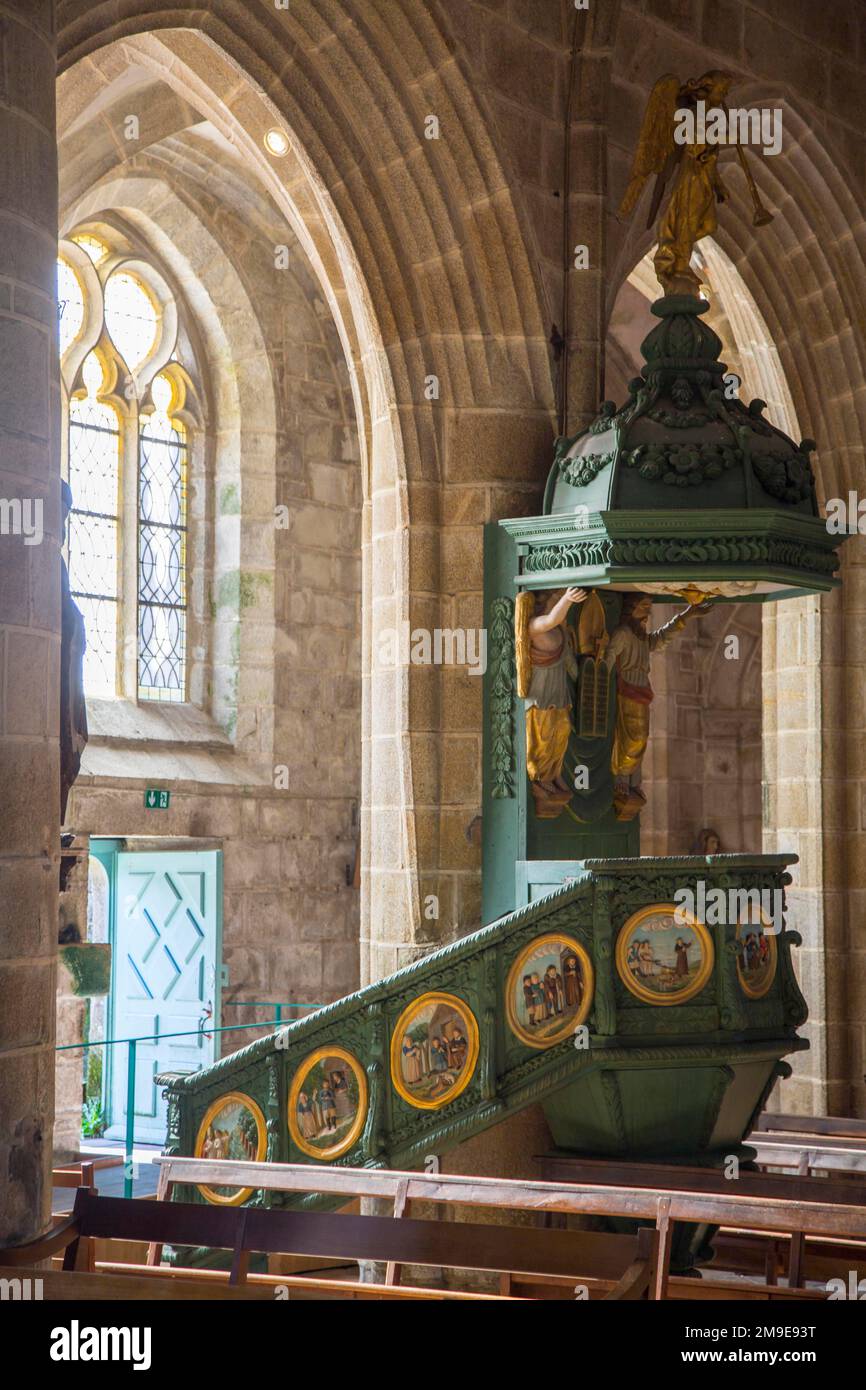 Church of Saint-Ronan, Locronan, named one of the most beautiful ...