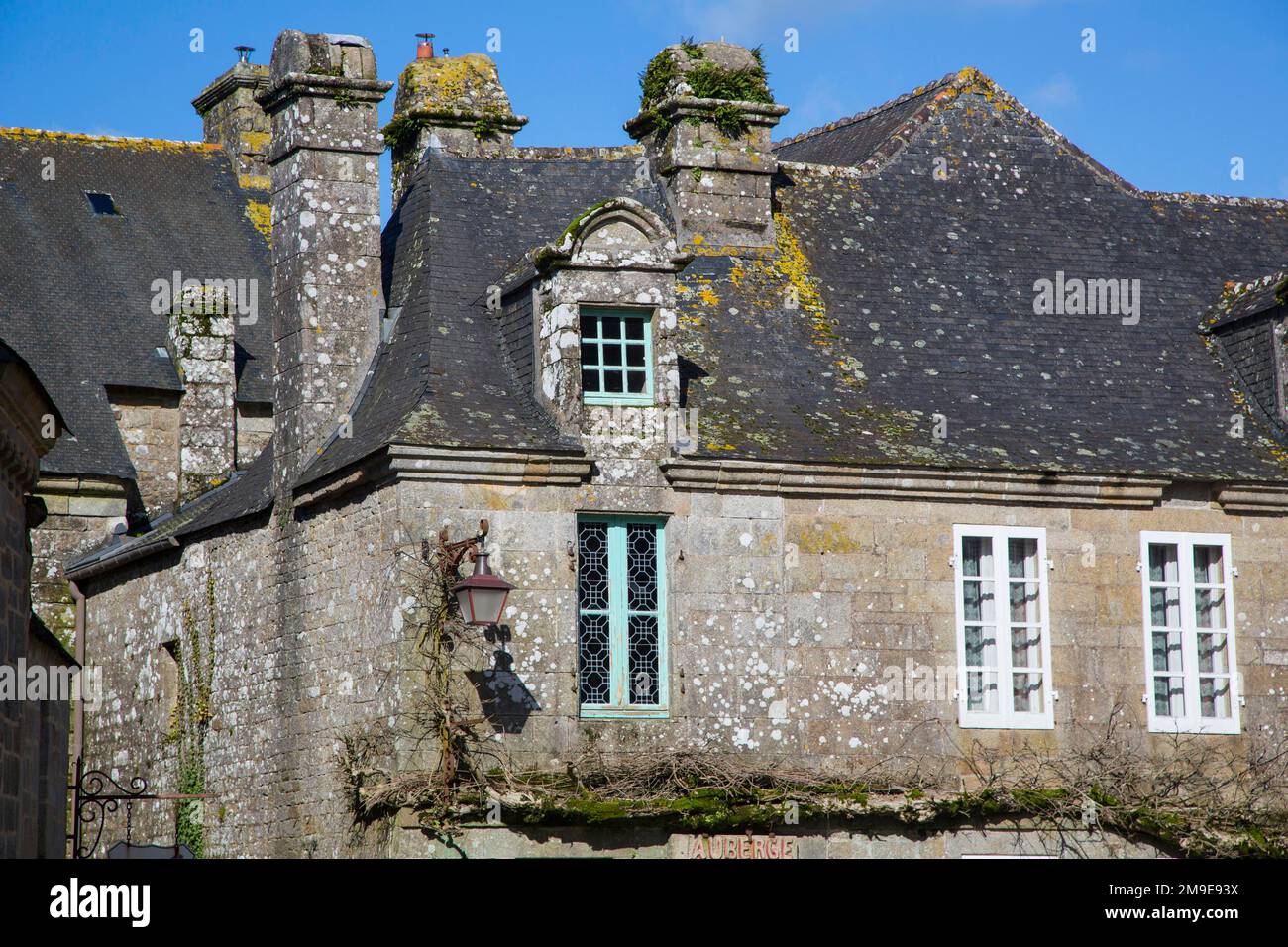 Locronan, named one of the most beautiful villages in France, Finistere ...