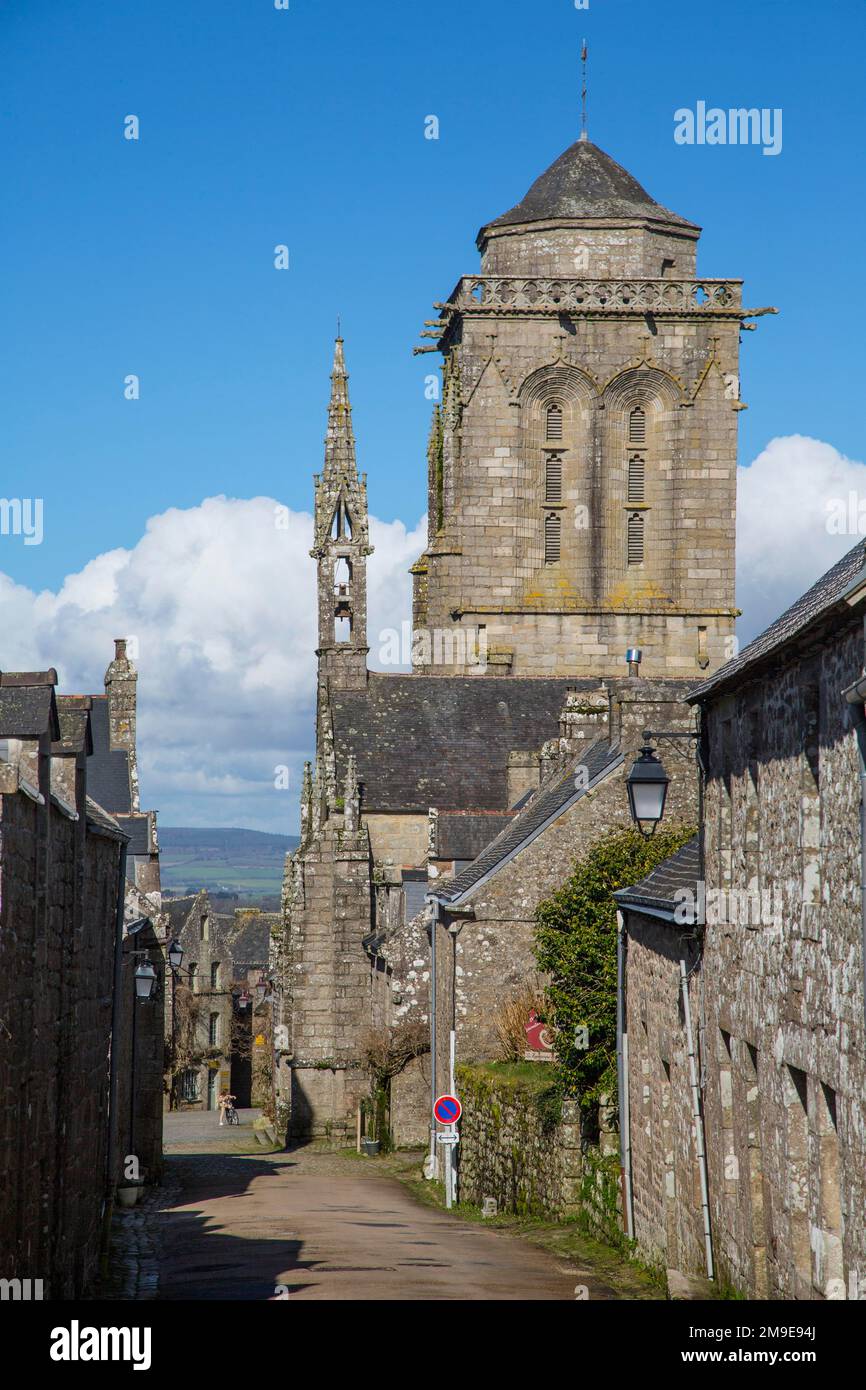 Church of Saint-Ronan, Locronan, named one of the most beautiful ...