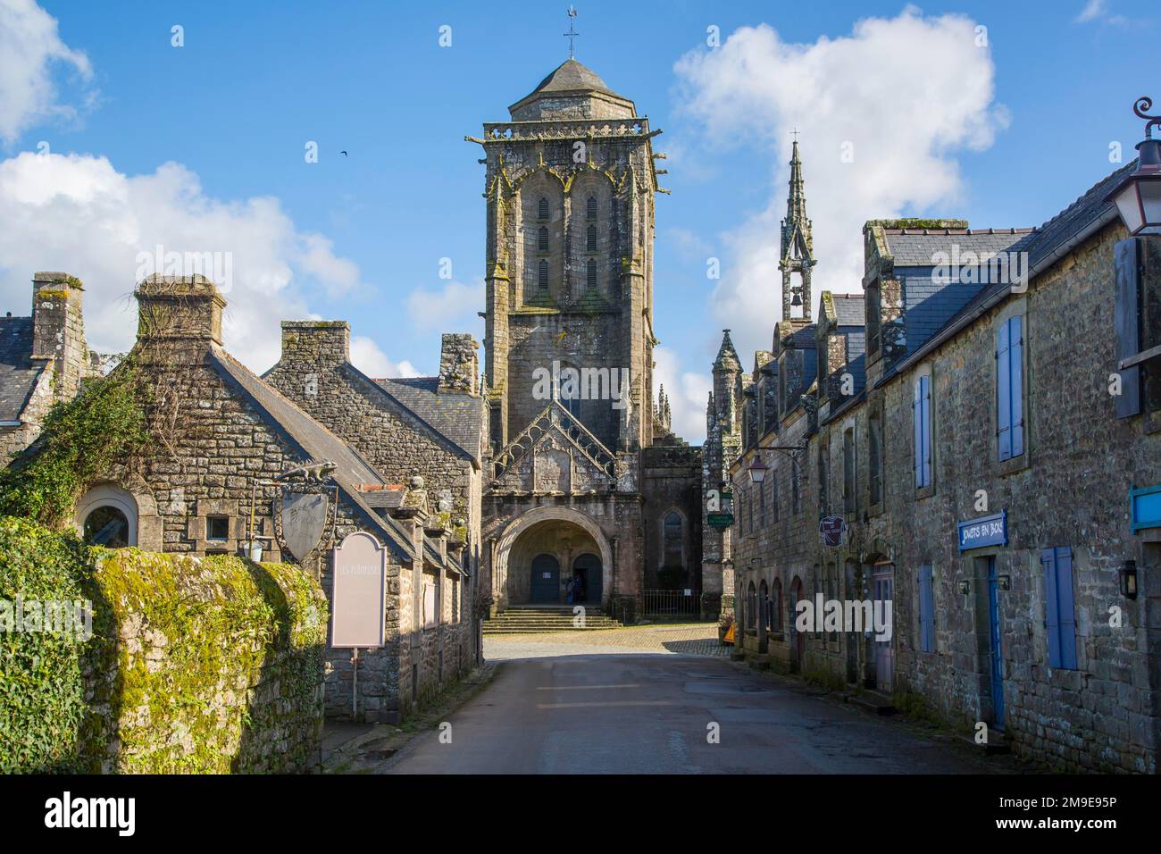 Church of Saint-Ronan, Locronan, named one of the most beautiful ...