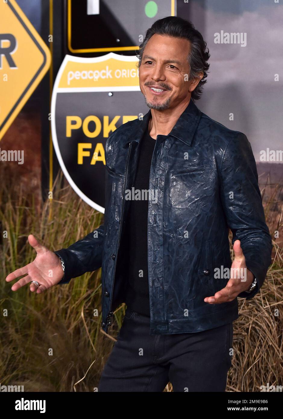 Benjamin Bratt arrives at the premiere of "Poker Face," Tuesday, Jan ...