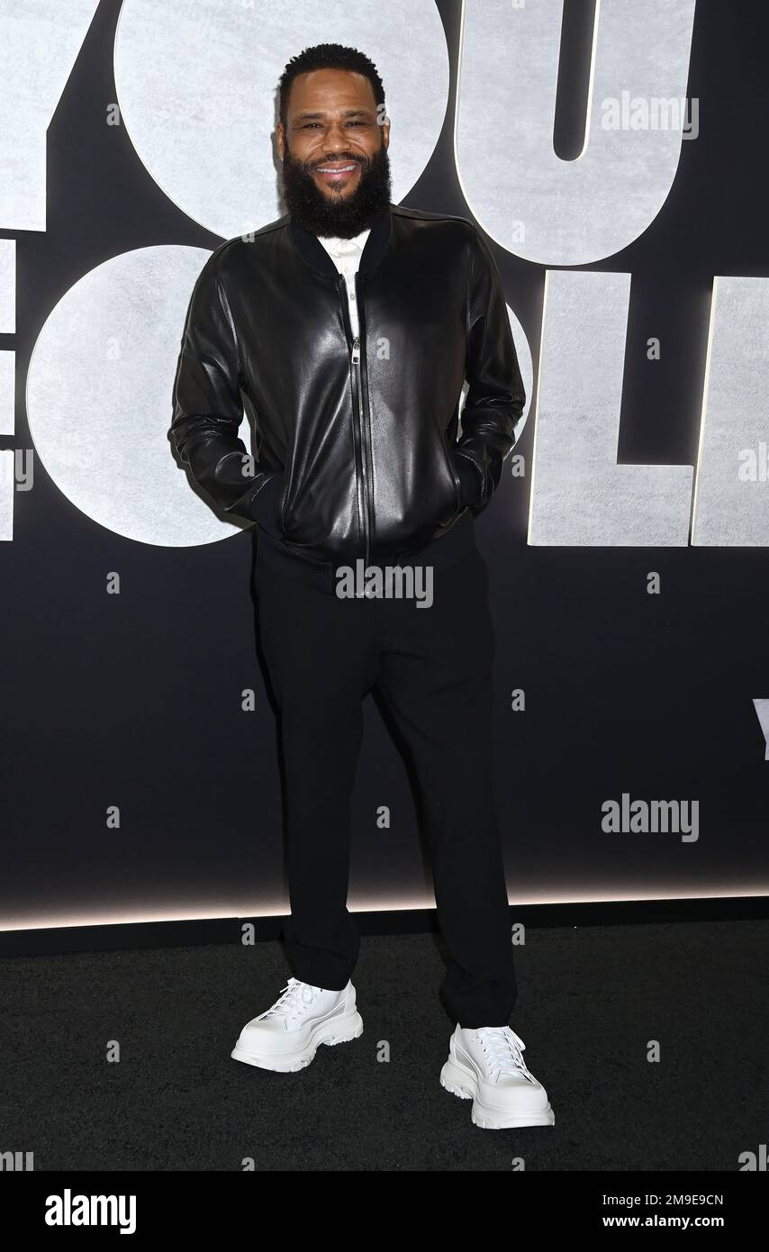 Westwood, USA. 17th Jan, 2023. Anthony Anderson arriving at Netflix's ...