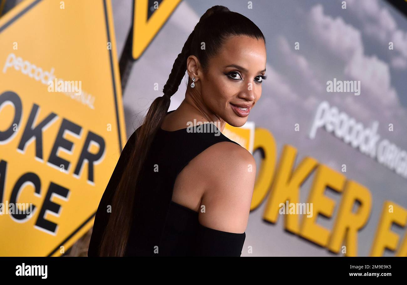 Dascha Polanco arrives at the premiere of "Poker Face," Tuesday, Jan ...