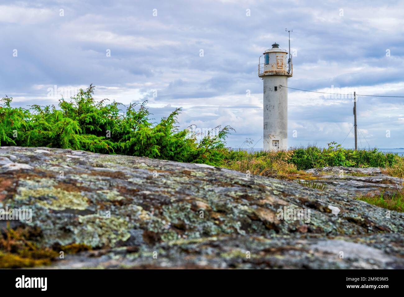 Lighthouse of Varberg, Provinz Hallands, Sweden Stock Photo - Alamy