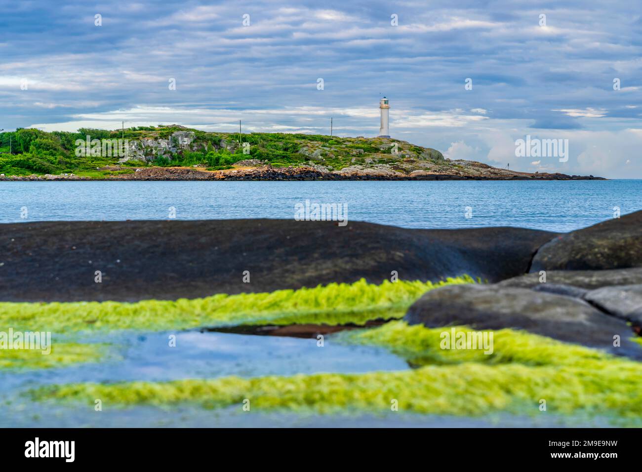 Lighthouse of Varberg, Provinz Hallands, Sweden Stock Photo - Alamy