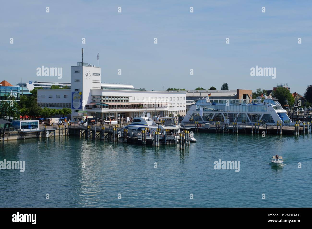 Harbor and zeppelin museum hi-res stock photography and images - Alamy
