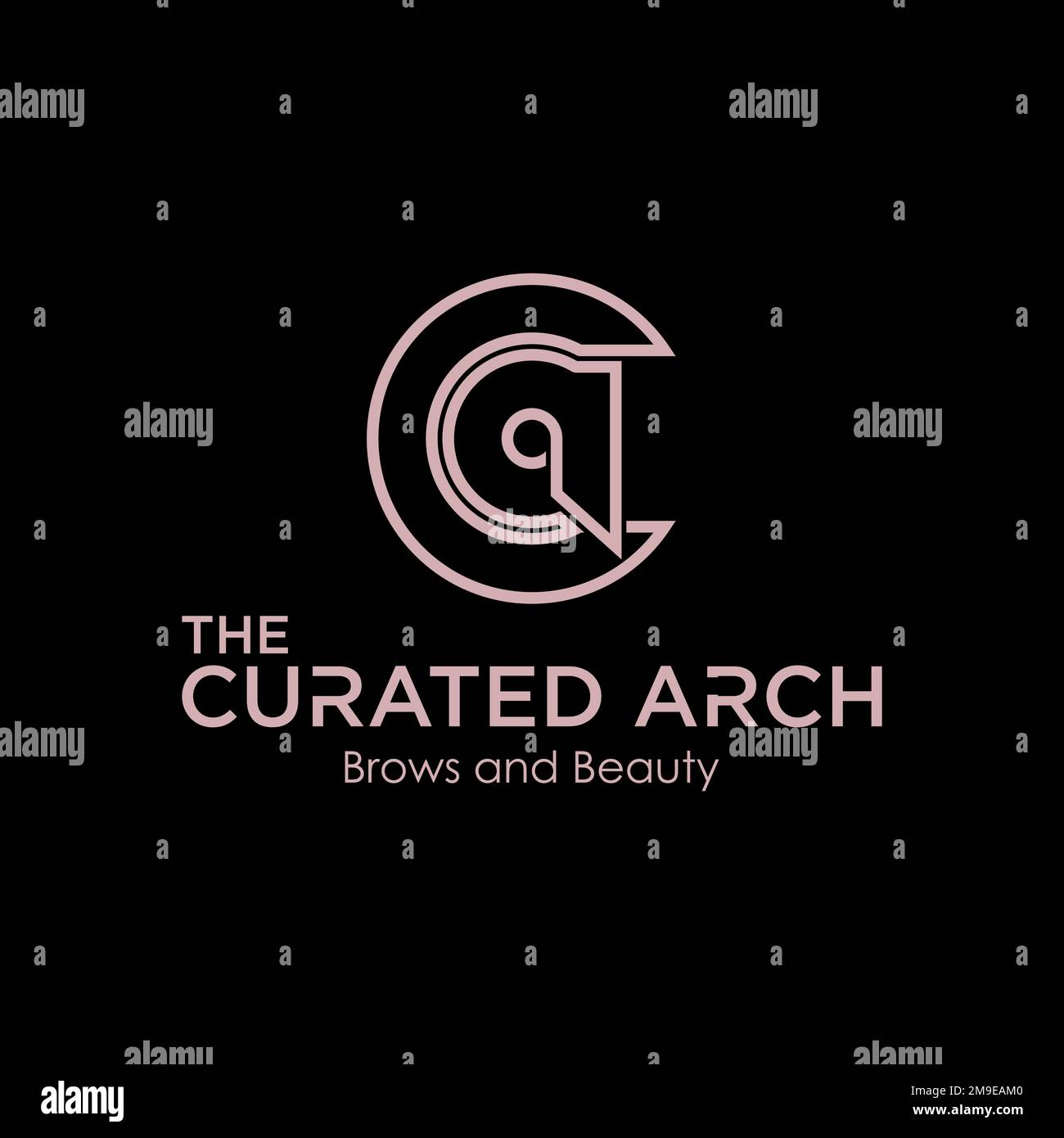 Simple Letter Or Word Ca Sans Serif Line Out Font Image Graphic Icon Logo Design Abstract