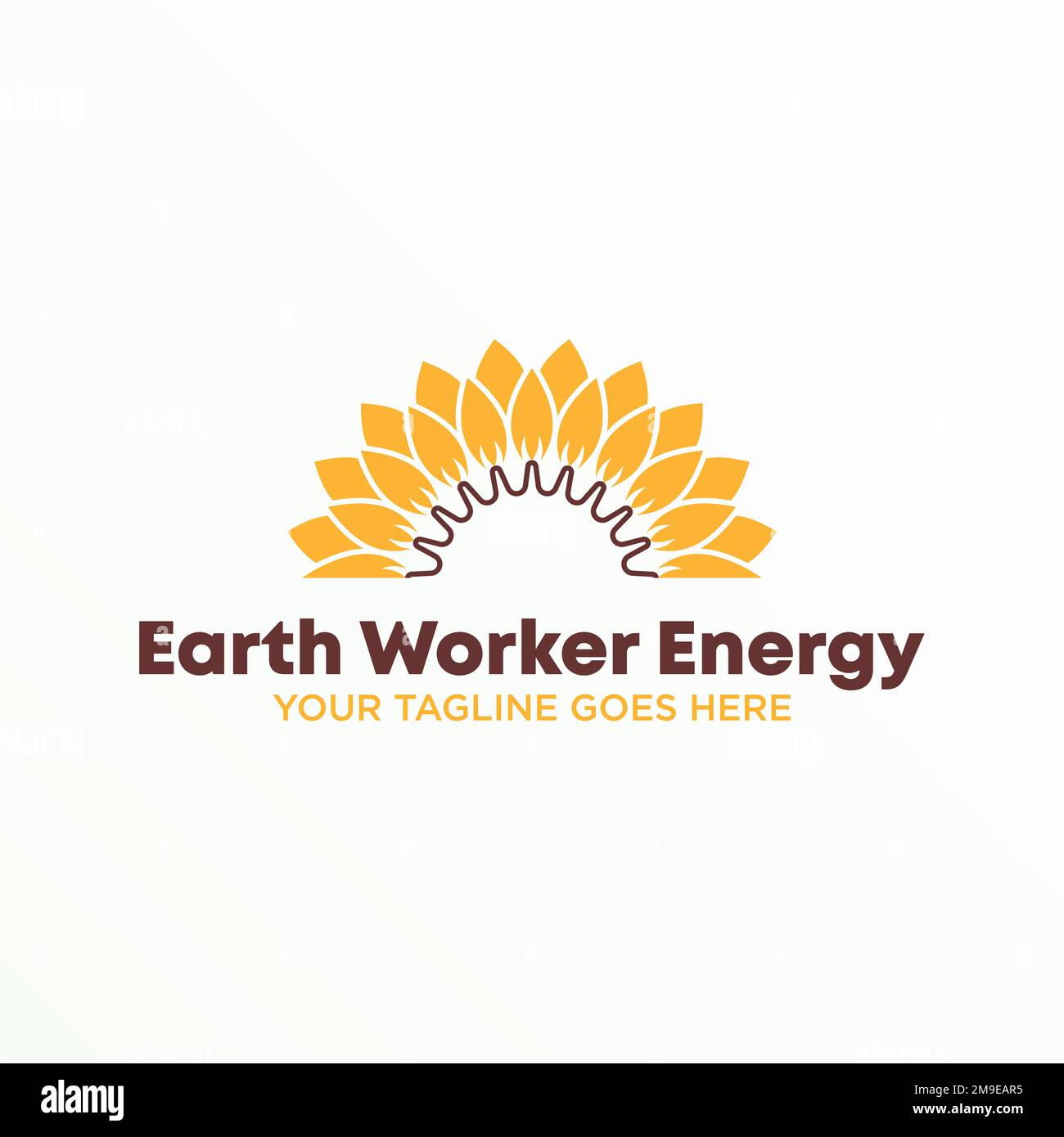 Sunshine plant Stock Vector Images - Alamy