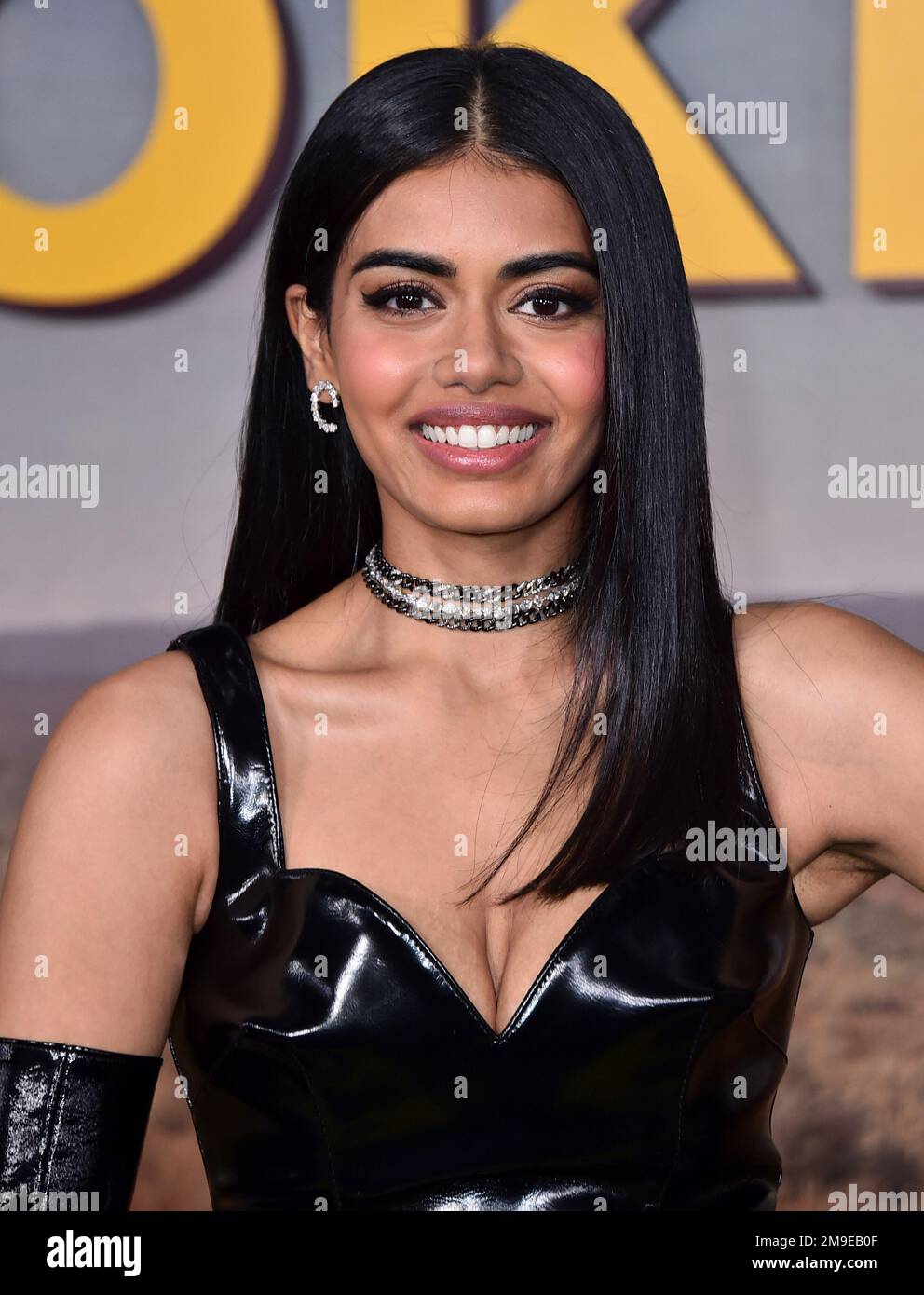 Megan Suri arrives at the premiere of "Poker Face," Tuesday, Jan. 17 ...