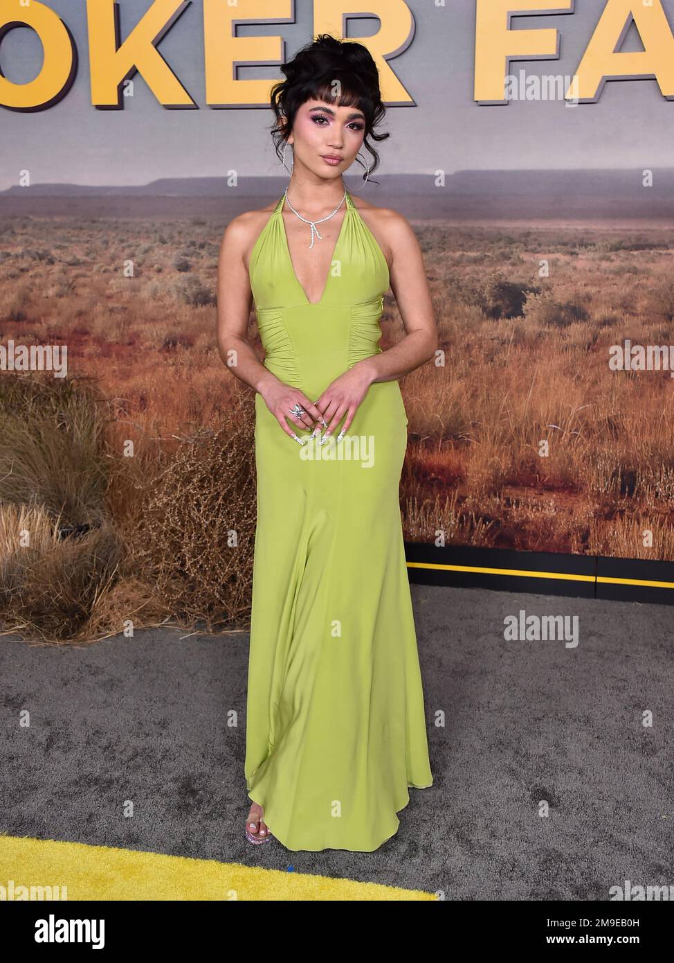Rowan Blanchard arrives at the premiere of "Poker Face," Tuesday, Jan ...