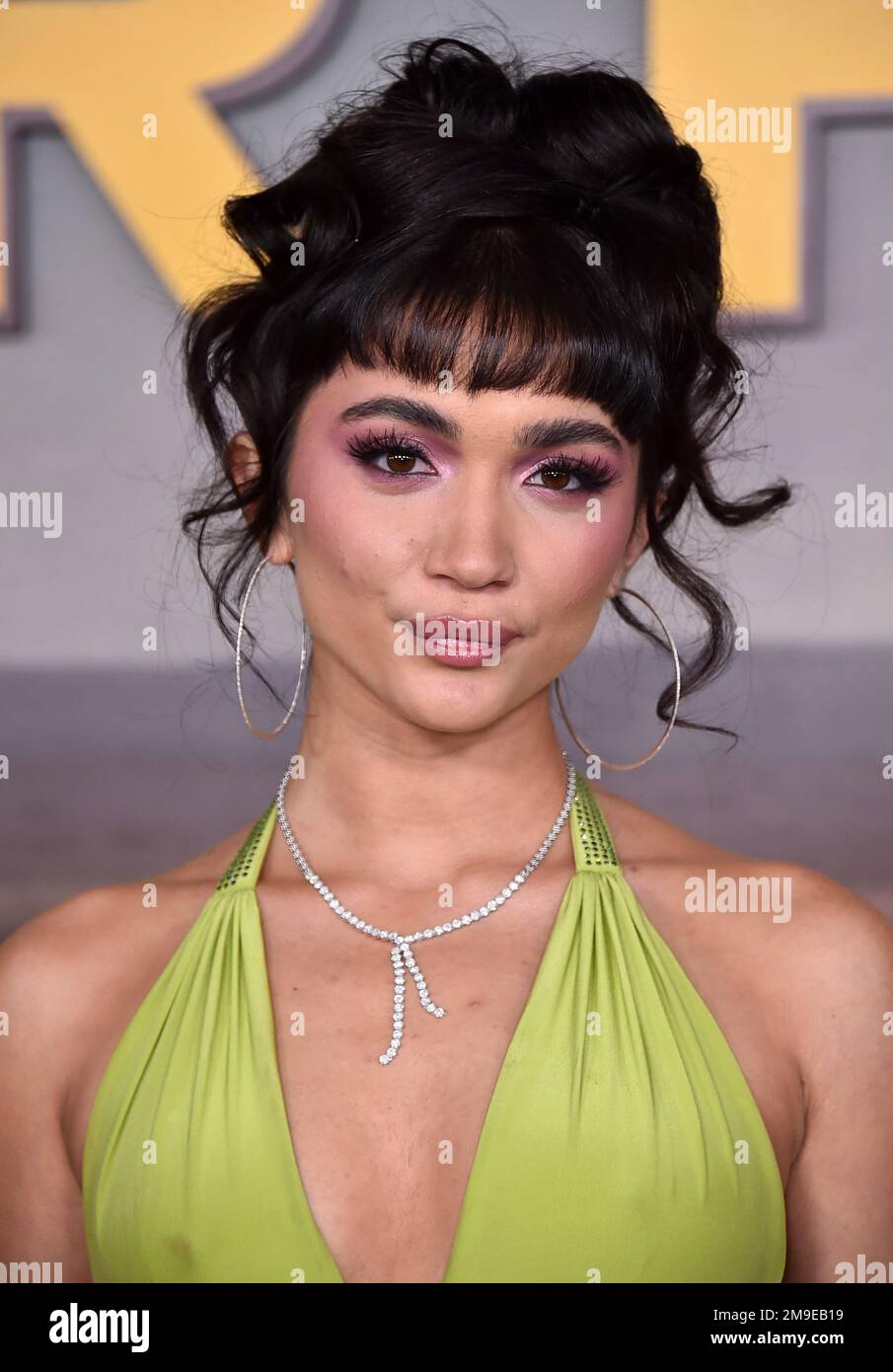 Rowan Blanchard arrives at the premiere of "Poker Face," Tuesday, Jan ...