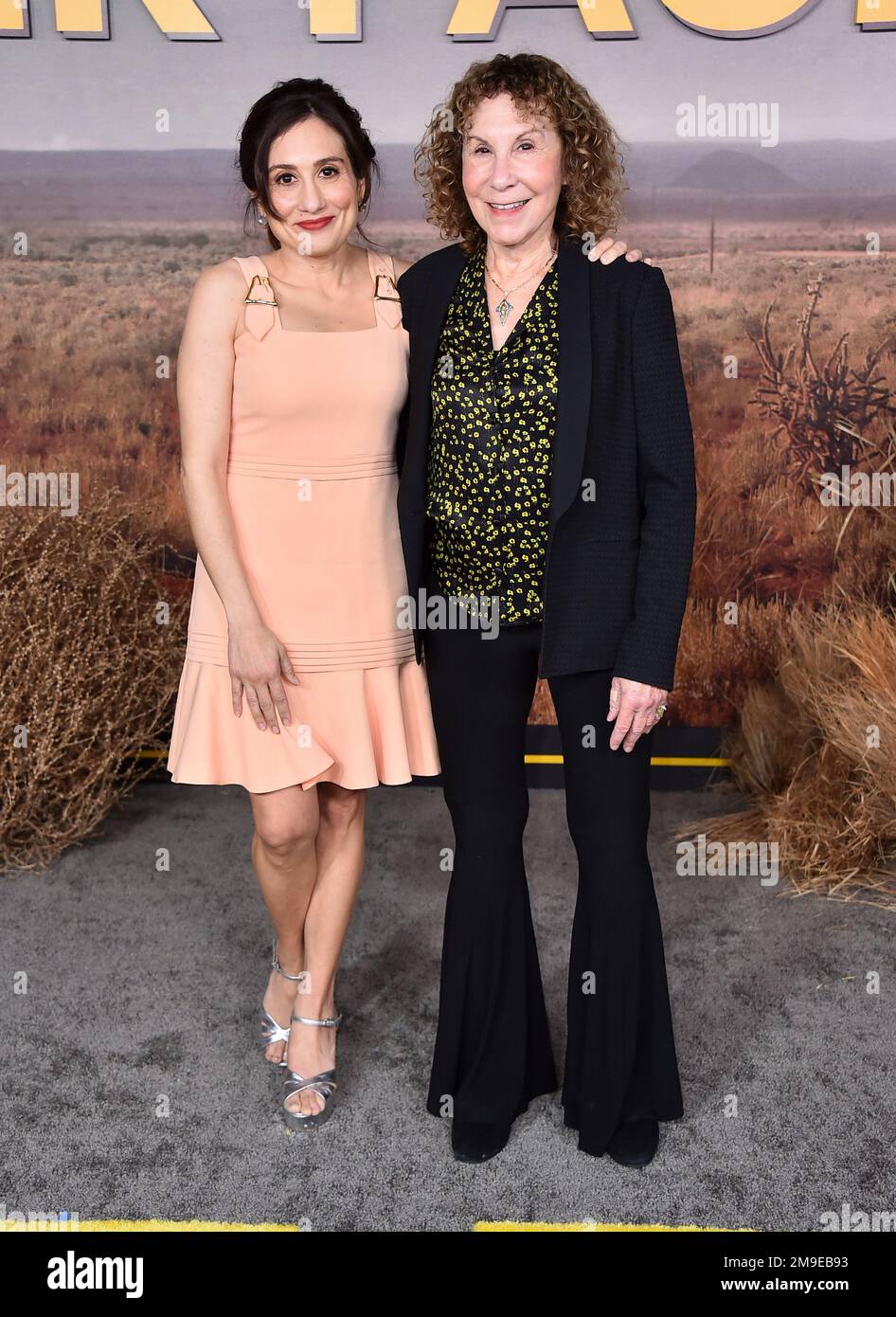 Lucy DeVito, left, and Rhea Perlman arrive at the premiere of "Poker ...