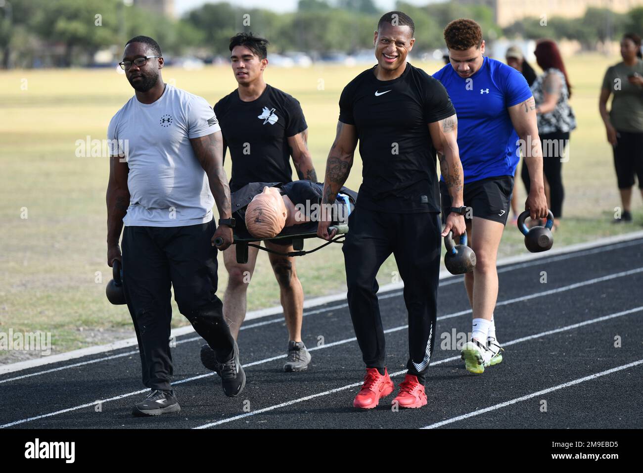 U.S. Air Force, from left, TSgt Andre Bolden, SSgt Kanejoshua Smoot ...