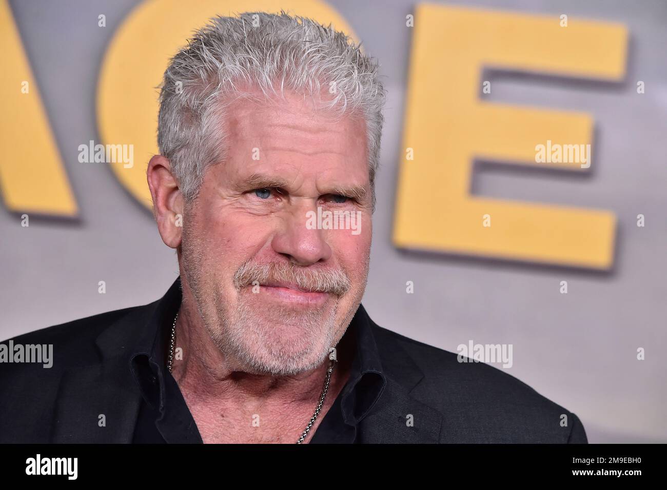 Ron Perlman arrives at the premiere of "Poker Face," Tuesday, Jan. 17 ...