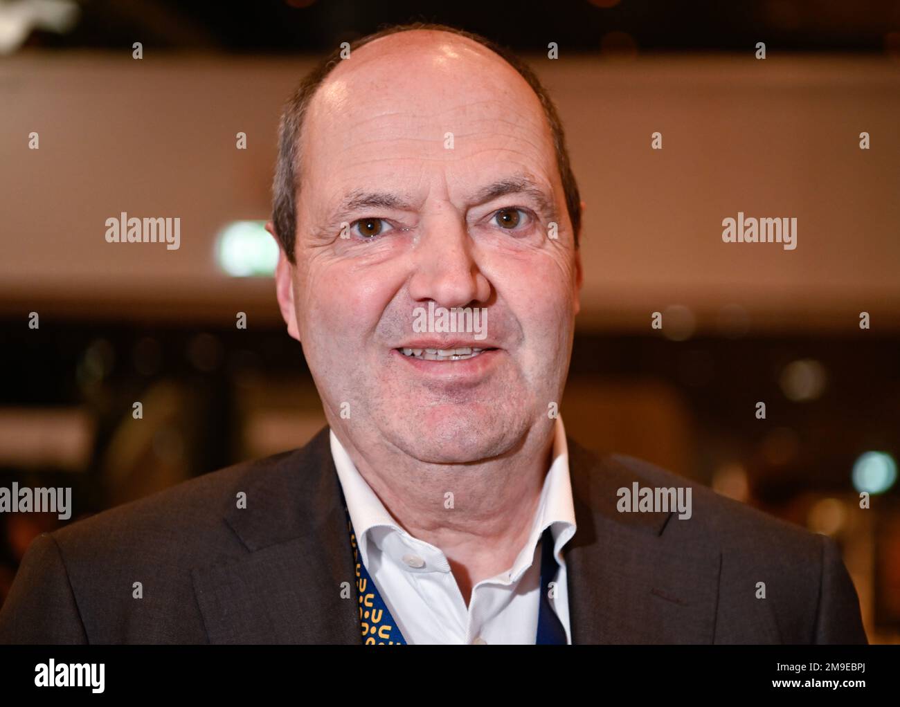 Martin Lindqvist, CEO of Swedish steel SSAB, photographed in Kiruna ...