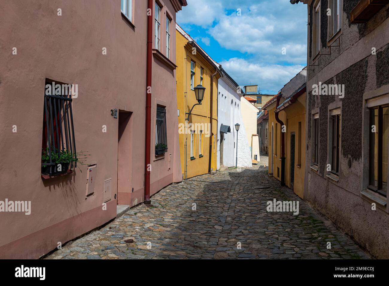 Unesco site Jewish Quarter and St Procopius' Basilica in Trebic, Czech ...