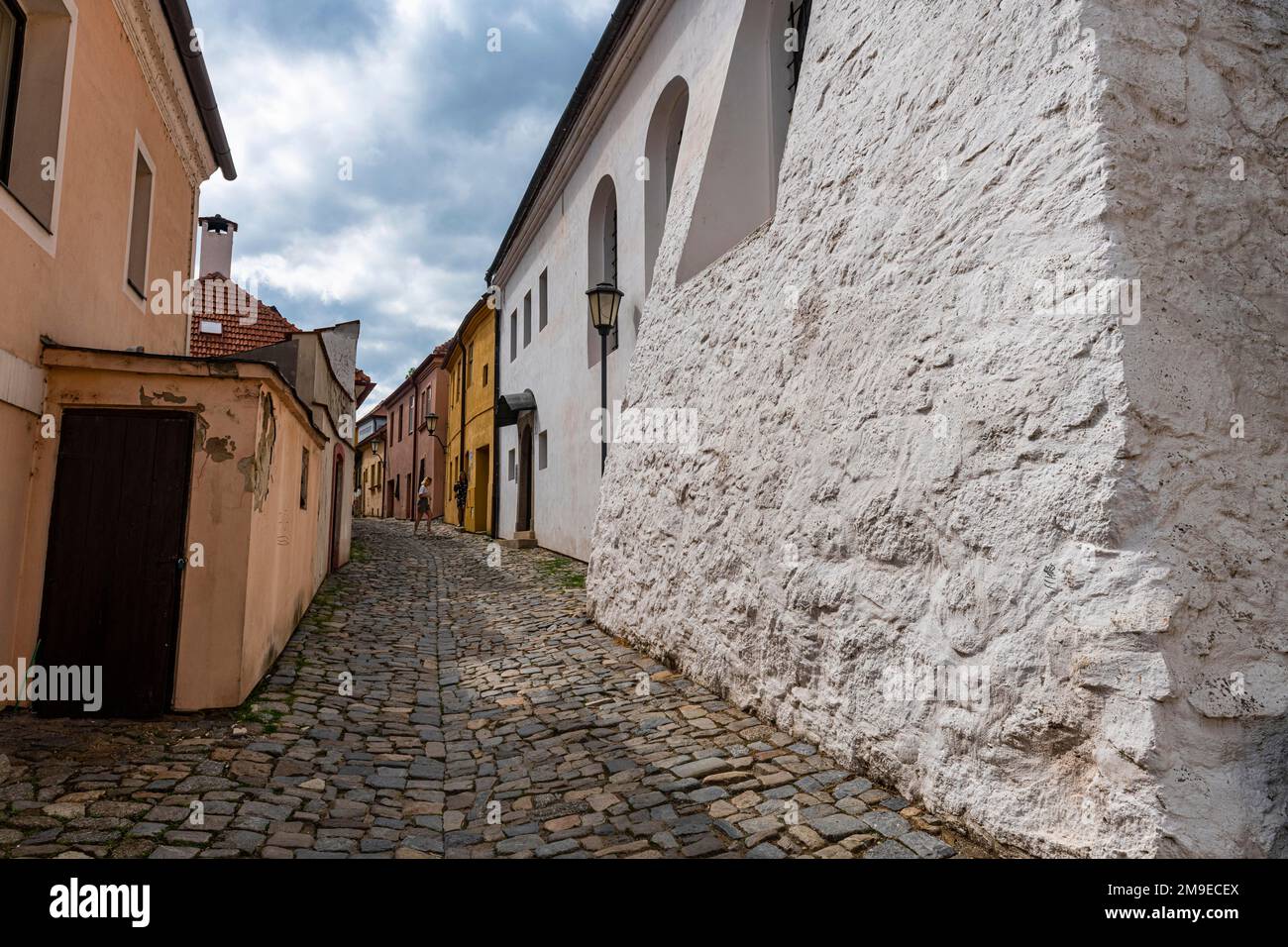 Unesco site Jewish Quarter and St Procopius' Basilica in Trebic, Czech ...