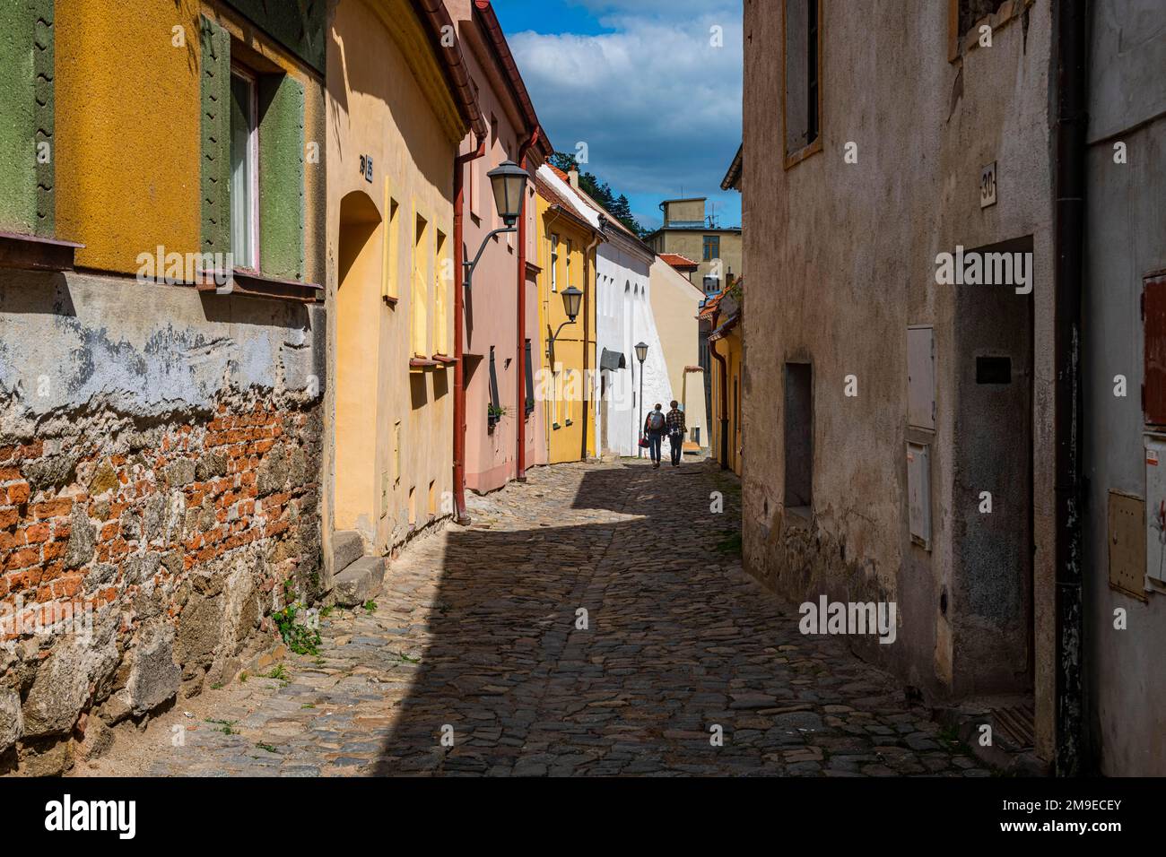 Unesco site Jewish Quarter and St Procopius' Basilica in Trebic, Czech ...
