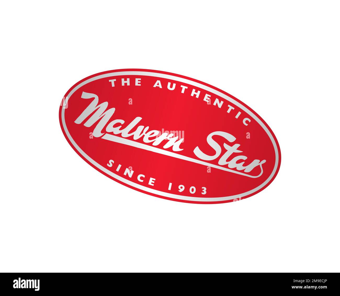 Malvern Star, Rotated Logo, White Background B Stock Photo - Alamy