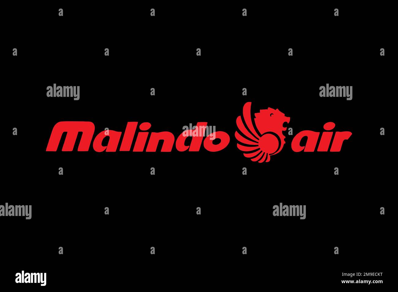 Malindo Air, Logo, Black background Stock Photo - Alamy