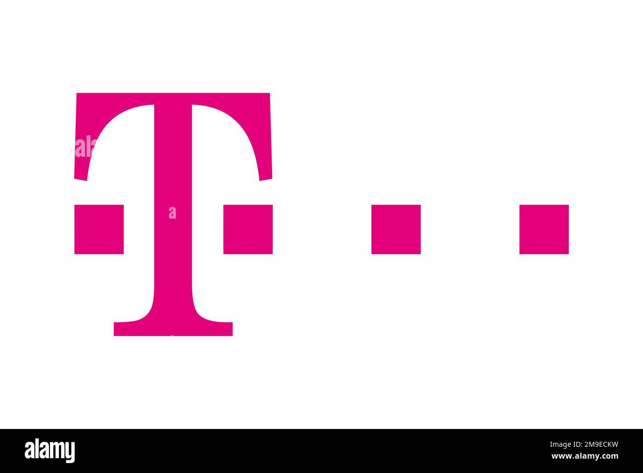 Makedonski Telekom, Logo, White background Stock Photo - Alamy