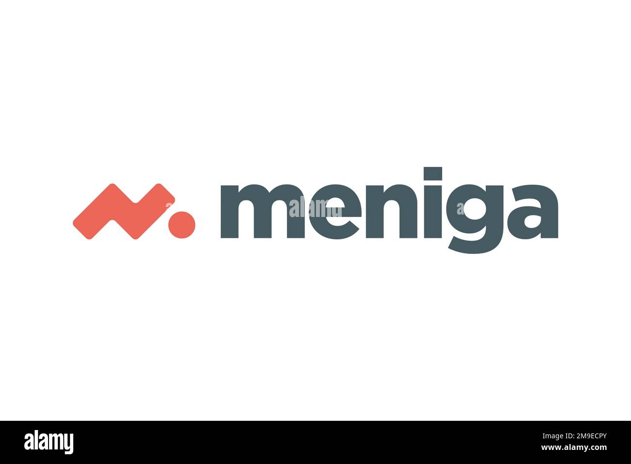 Meniga, Logo, White background Stock Photo - Alamy