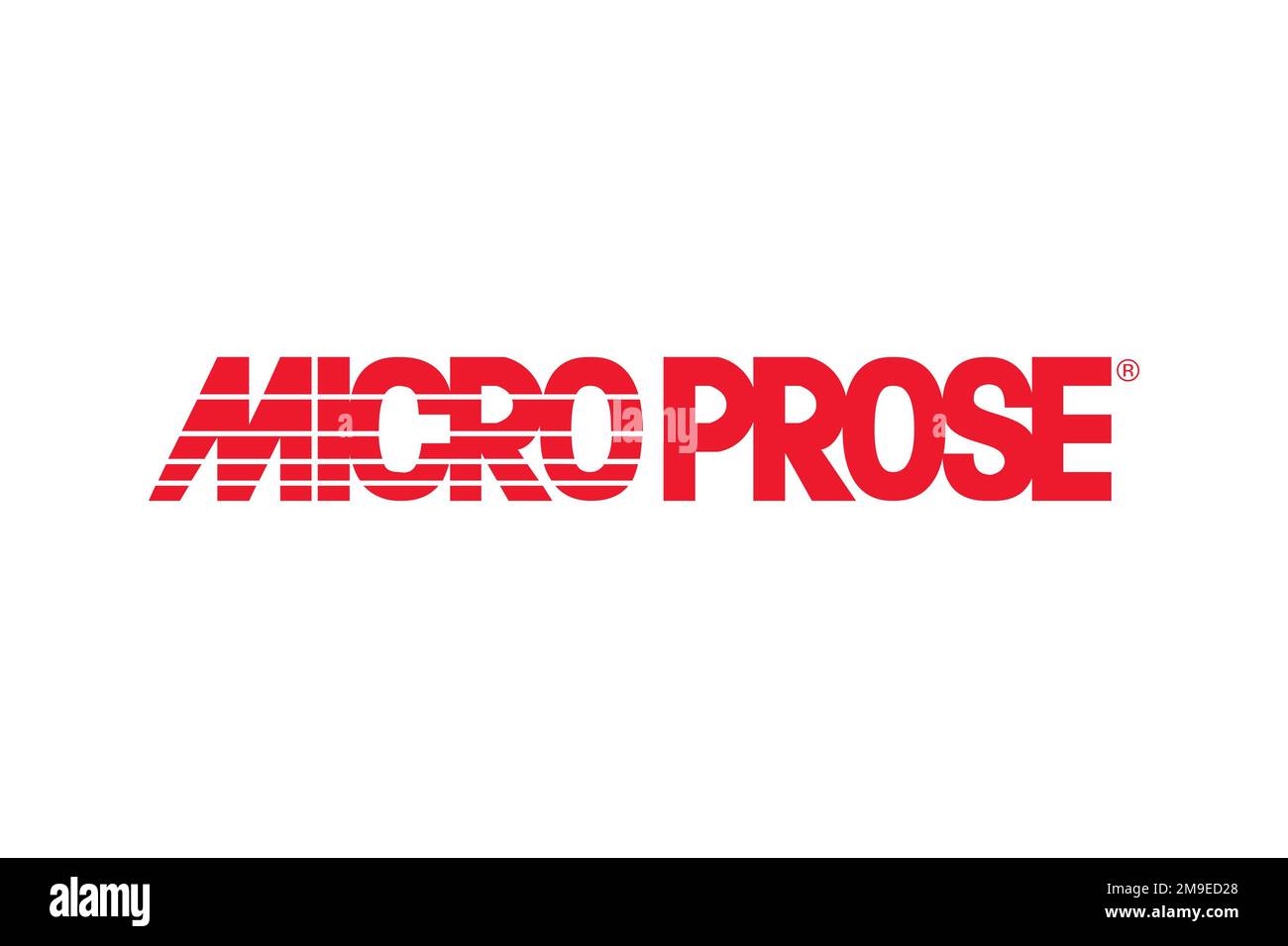 MicroProse, Logo, White background Stock Photo - Alamy