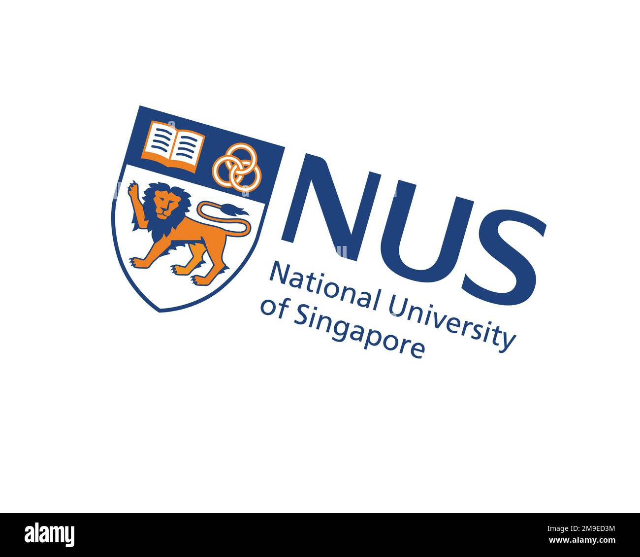 National University of Singapore, rotated logo, white background B ...