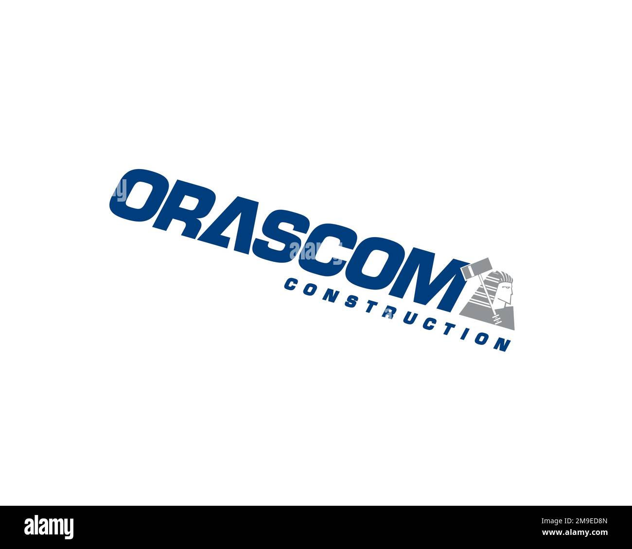 Orascom Construction, rotated logo, white background B Stock Photo - Alamy