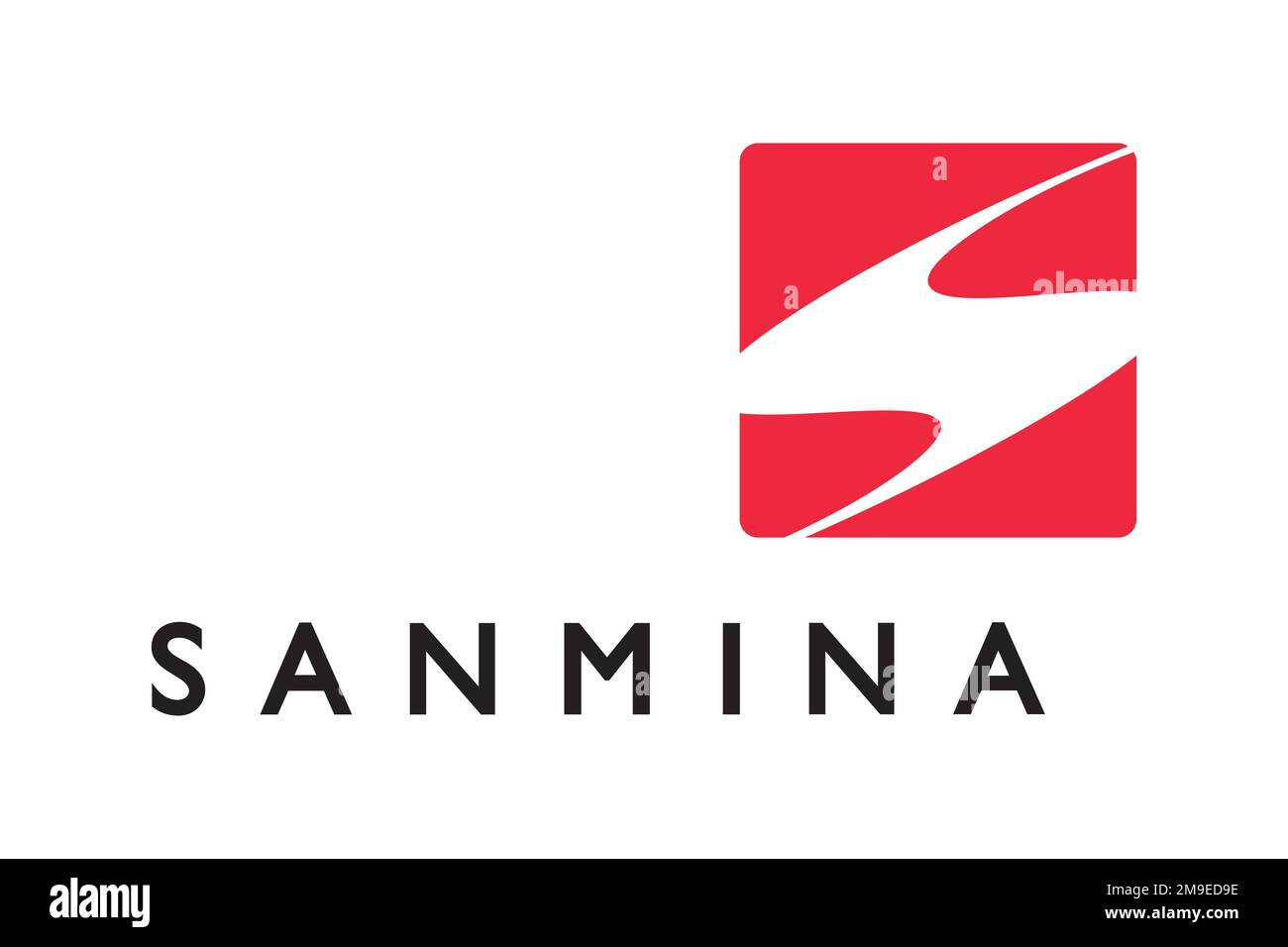 Sanmina Corporation, Logo, White background Stock Photo - Alamy