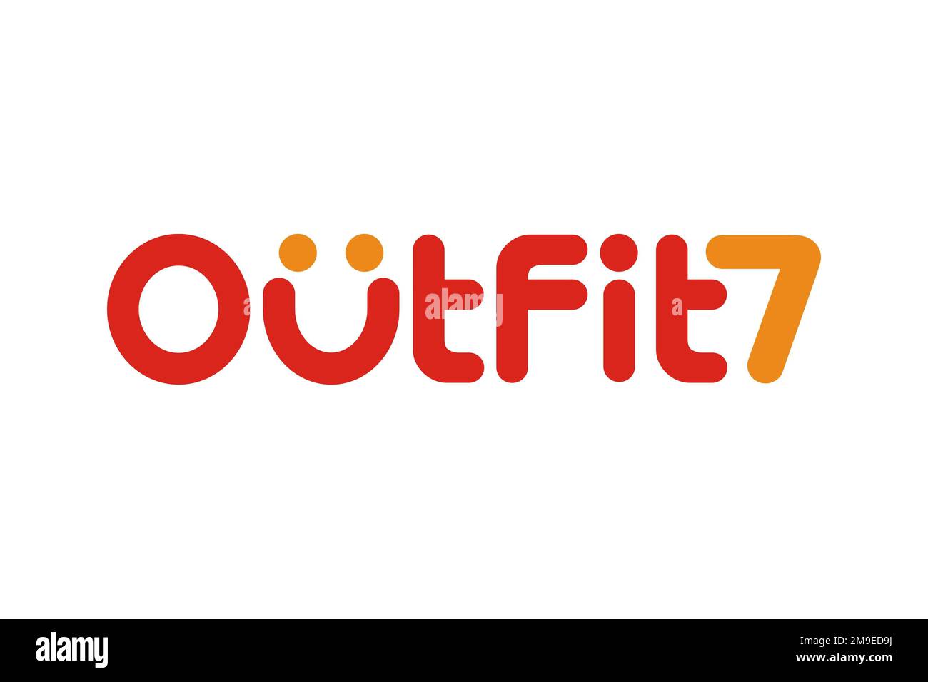Outfit7, Logo, White background Stock Photo - Alamy