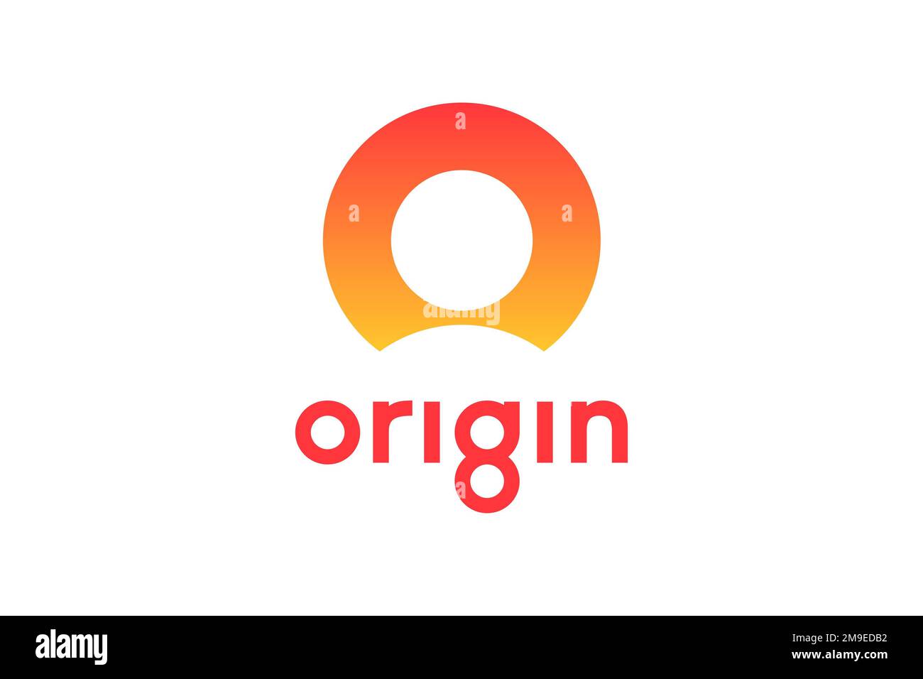 Origin Energy, Logo, White background Stock Photo - Alamy