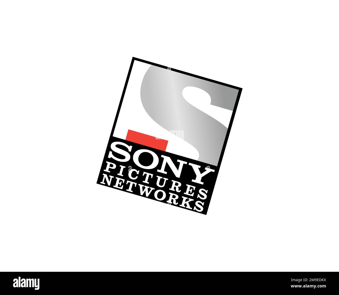 Sony Pictures Networks India, rotated logo, white background B Stock ...