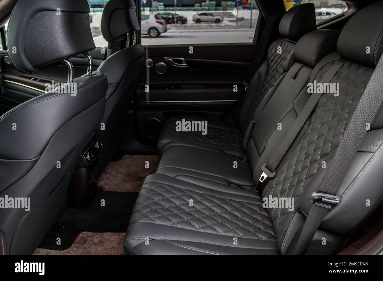Rear seat belts hi-res stock photography and images - Alamy