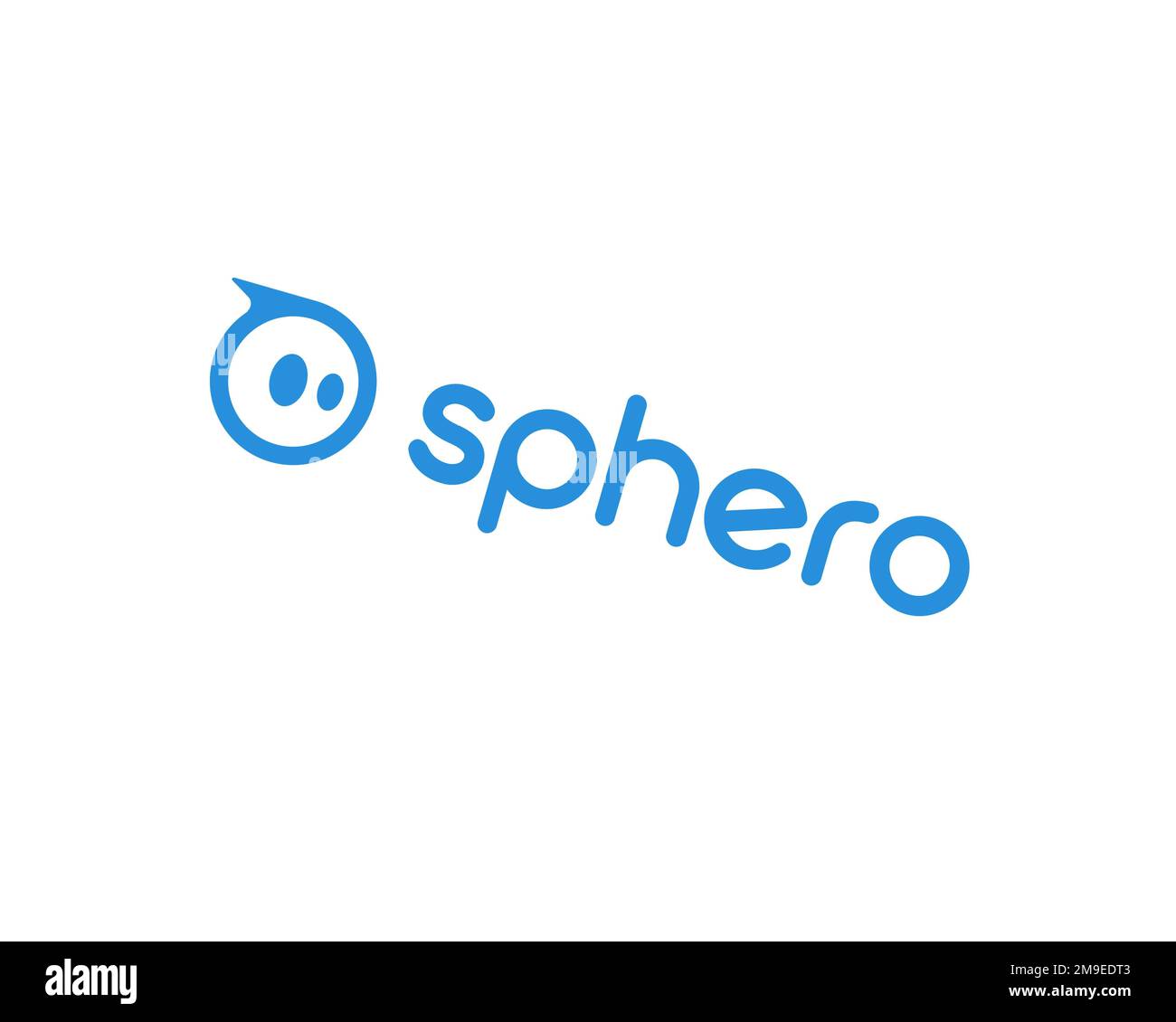 Sphero, rotated logo, white background B Stock Photo - Alamy