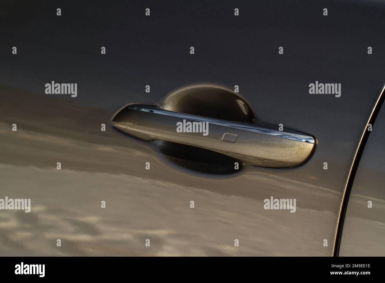 Car door handle. Keyless entry car door handle with touch sensor ...