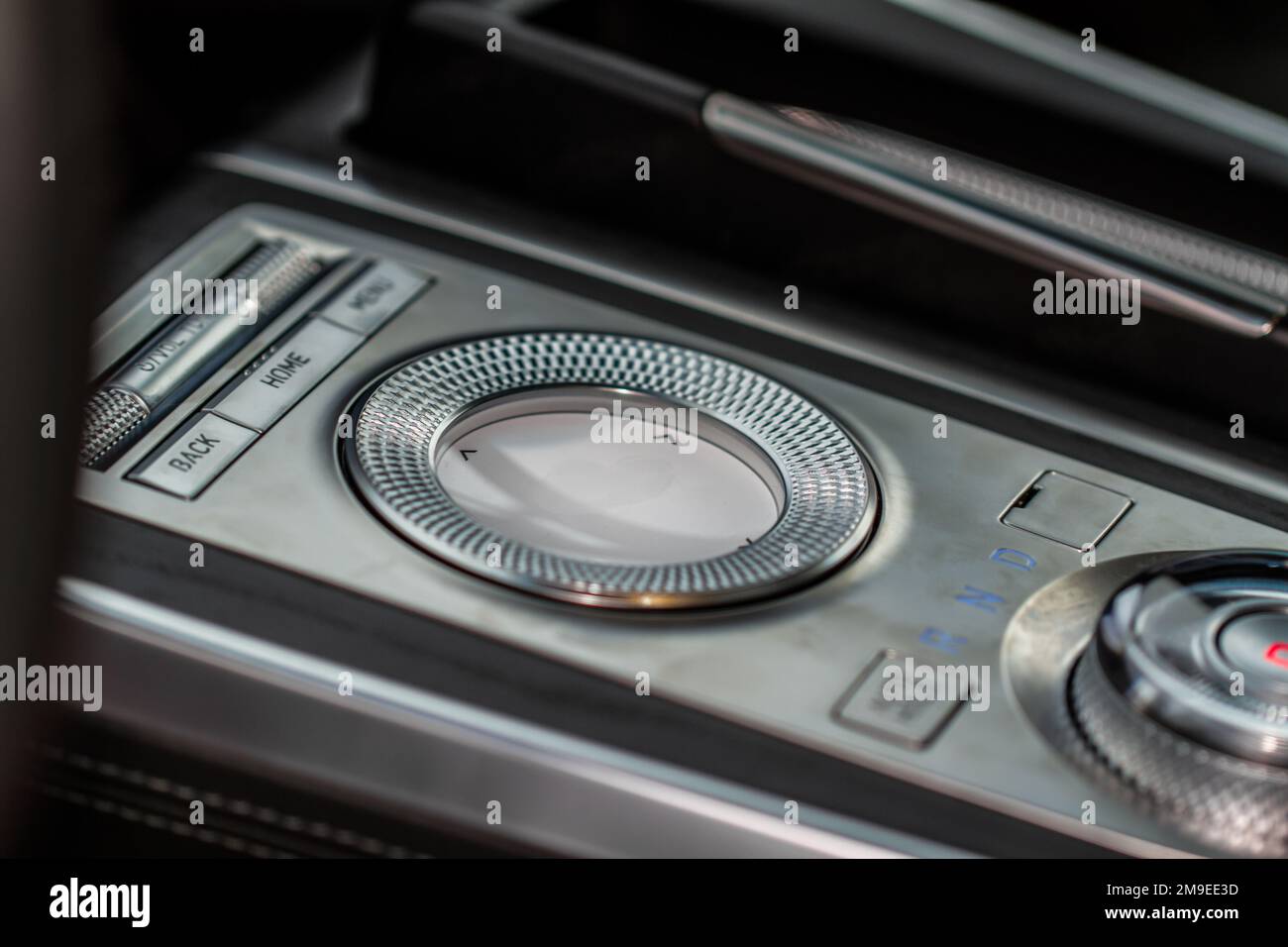 Media control buttons of modern car Stock Photo - Alamy