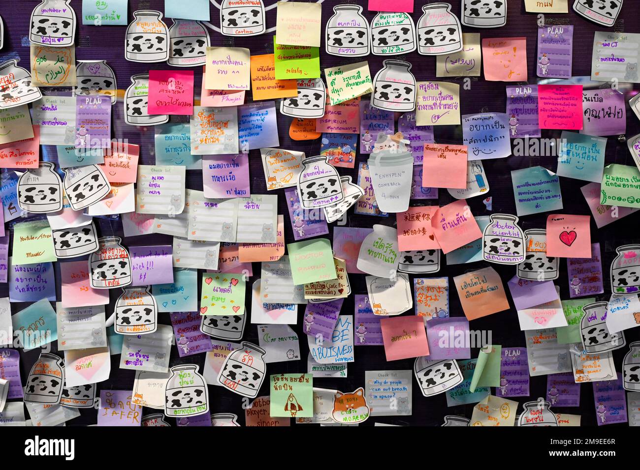 Wall note hi-res stock photography and images - Alamy