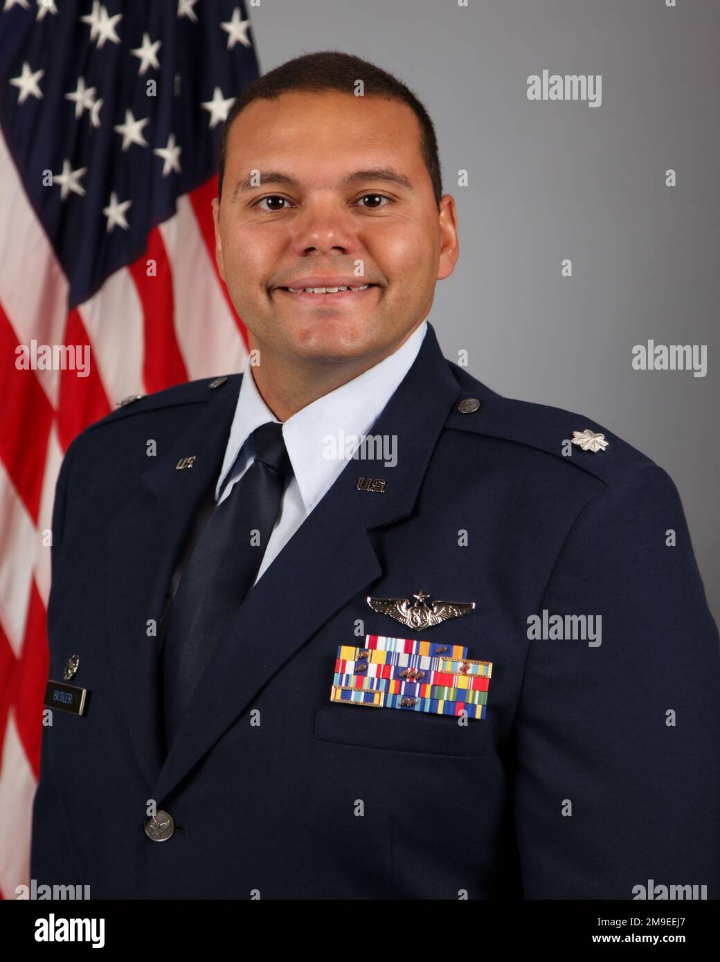 Official photo of Lt. Col. Michael Butler (U.S. Air Force photo Stock ...