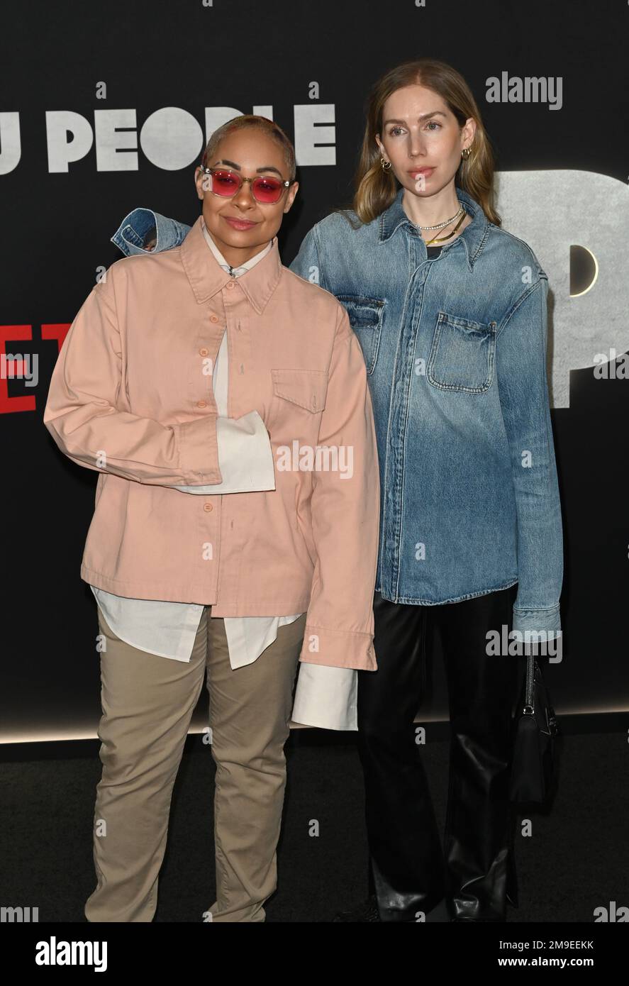 Los Angeles, USA. 17th Jan, 2023. Raven Symone & Miranda Maday at the ...