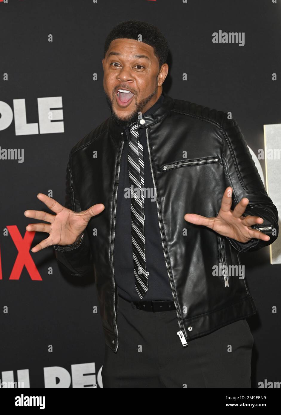 Los Angeles, USA. 17th Jan, 2023. Pooch Hall at the premiere for ...