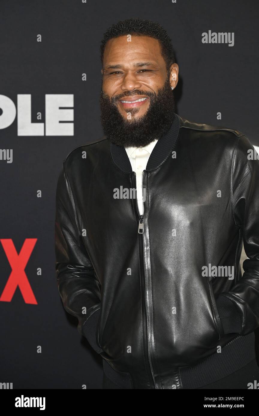Los Angeles, USA. 17th Jan, 2023. Anthony Anderson at the premiere for ...