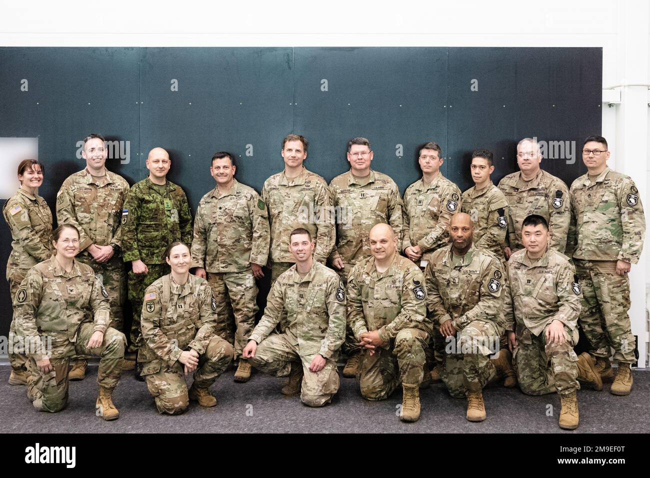 Soldiers of the 291st Digital Liaison Detachment, Maryland Army ...