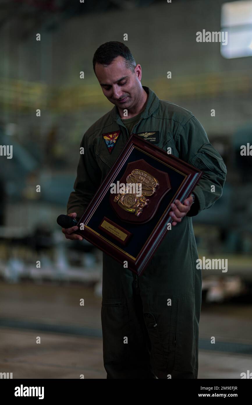 U.S. Marine Corps Col. Jeremy W. Beaven, 1st Marine Aircraft Wing chief ...