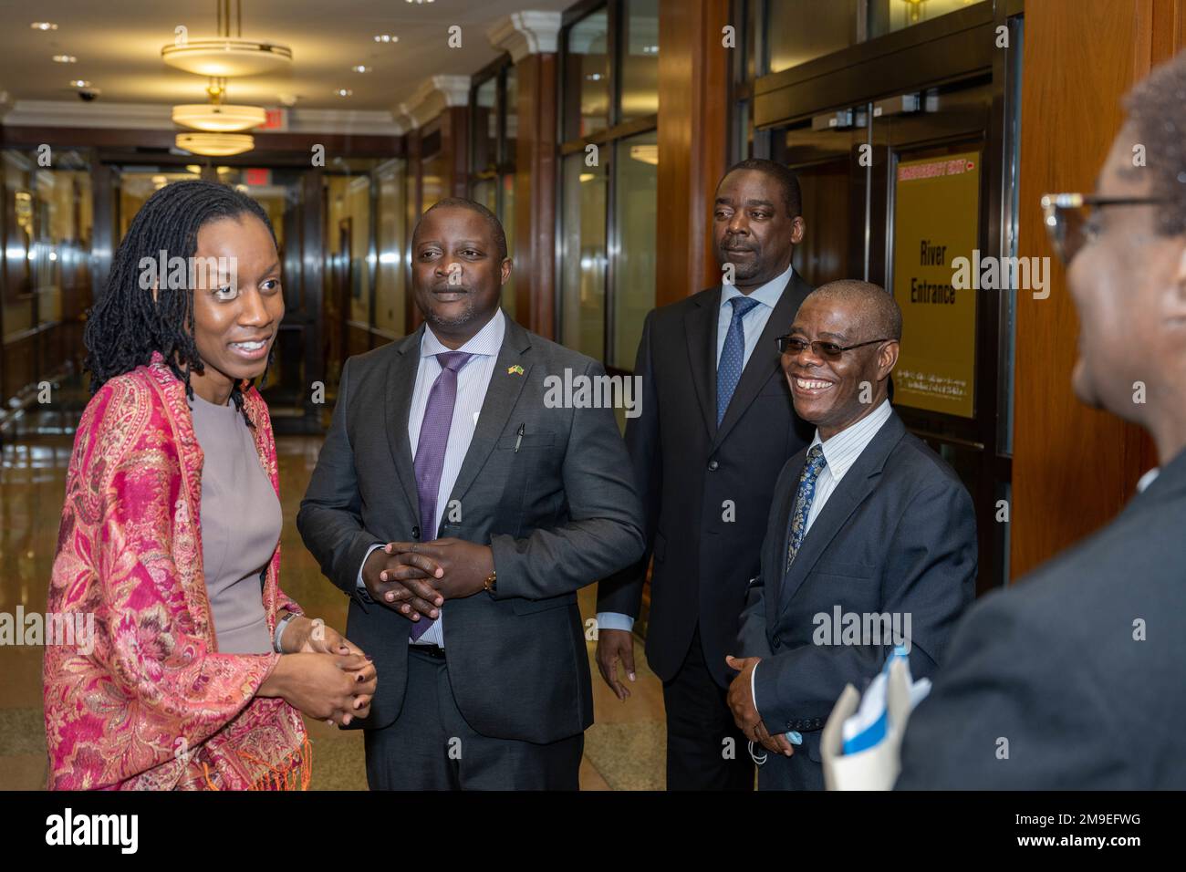 Deputy Assistant Secretary of Defense for African Affairs Chidi Blyden ...